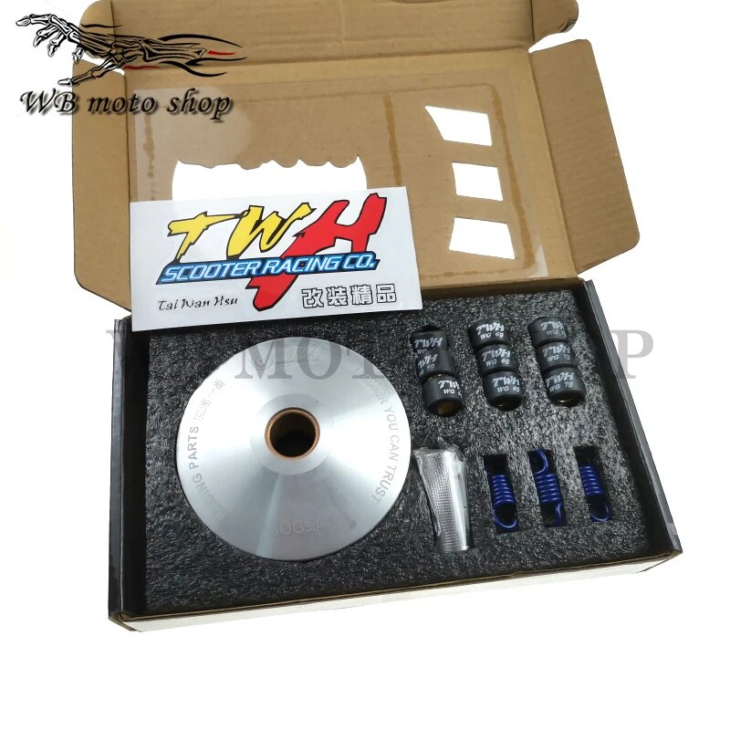 TWH высокопроизводительный комплект вариатора с роликовым шкивом привода веса для yamaha Jog 50 ZR 1PE40QMB 2-тактный JOG 90 4DM Vento ZIP