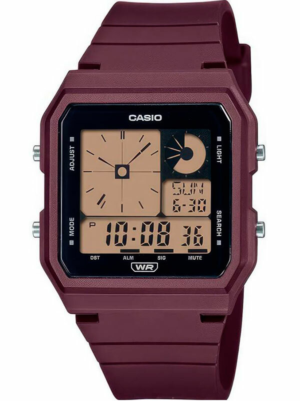 Наручные часы CASIO Collection, бордовый — фото 1