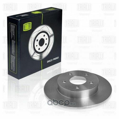 Диск тормозной NISSAN PRIMERA (P12) 1.6-2.2D 02- задний Trialli DF140113