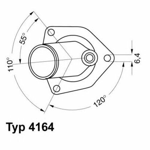 Термостат охлаждающей жидкости Wahler 416492D