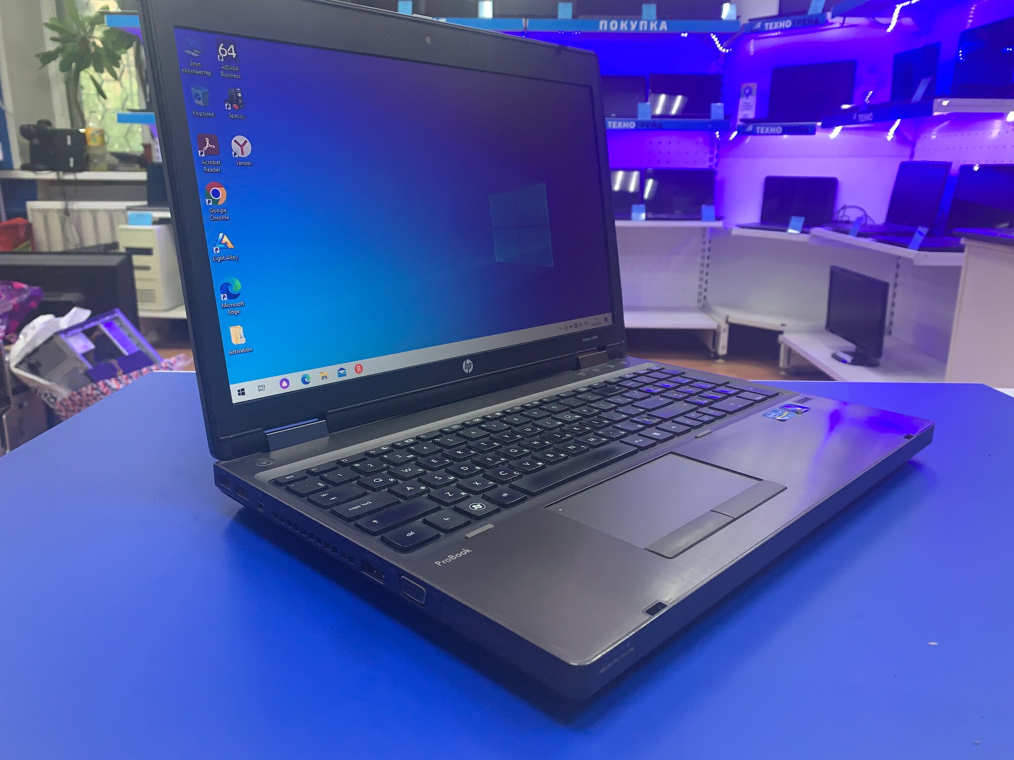 Ноутбук HP ProBook 6560b LG652EA#ACB\Intel Core i5-2410M 2.3GHz (2+2 ядра)\6Gb DDR3\15.6" 1366x768\HDD 320Gb\Intel HD Graphics 3000 Win 10