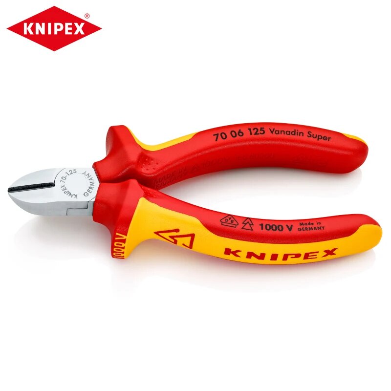 KNIPEX 70 06 125 Диагональные плоскогубцы 125 мм