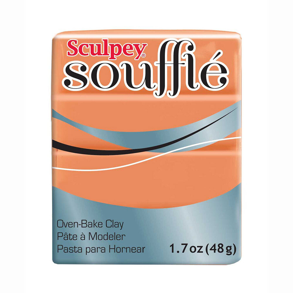 Полимерная глина "Sculpey" Souffle SU 48 г 6033 тыква