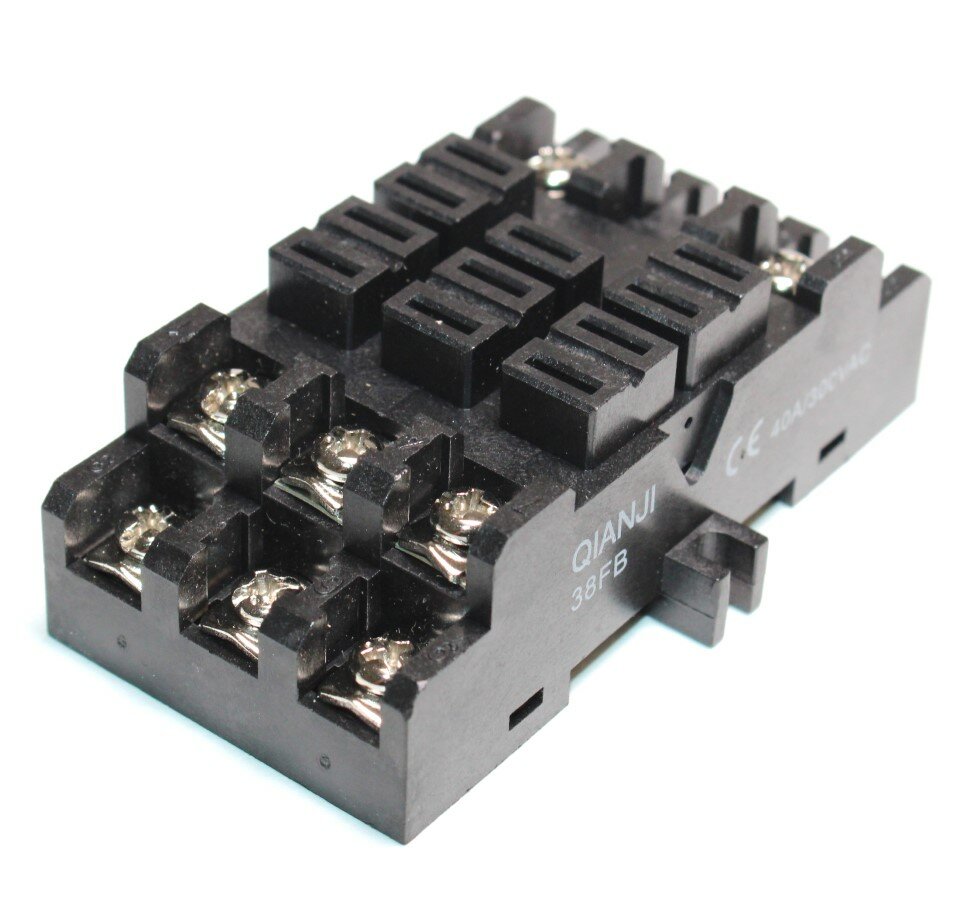 SOCKET 38FB (монтаж на DIN-рейку), Панелька для реле