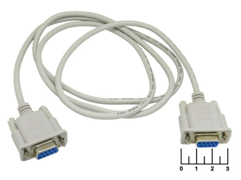 Шнур D-SUB 9pin гнездо-D-SUB 9pin гнездо 1.3м Premier (5-952)
