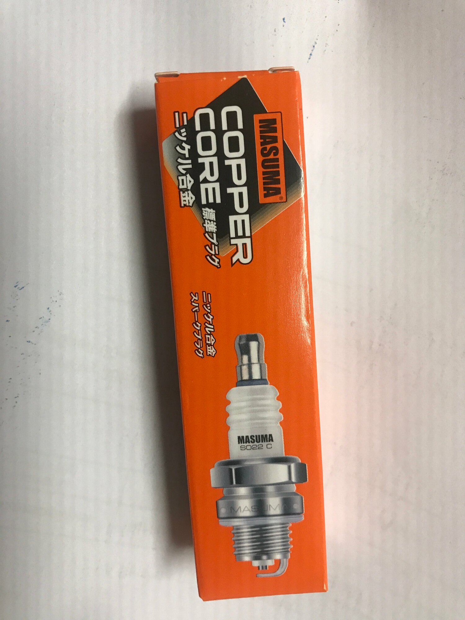 Свеча зажигания MASUMA" BPMR7A. WSR6Fдля Dolmar, Oleomac, Partner, Solo и Stihl ( L7T для бензопил и мотокос )