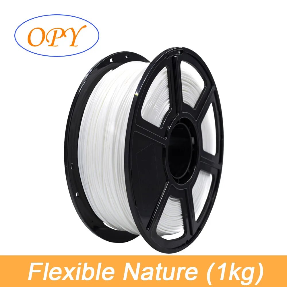 OPY гибкая нить ТПУ 1.75 мм черная 1 кг Flexible Nature 1kg