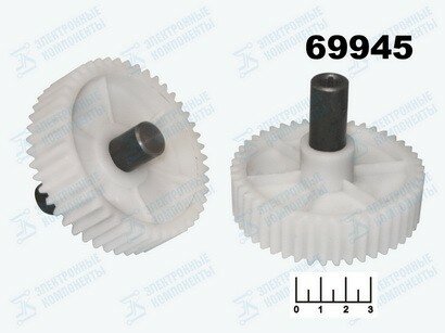 Шестерня 82мм 46 зубьев металлическая втулка Tefal (F39)