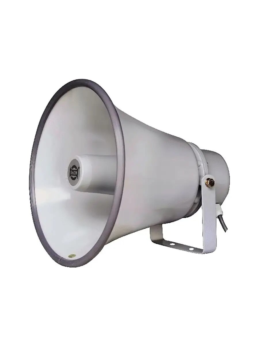 Громкоговоритель рупорный SHOW TC-30AH 30 Вт, 100 В, круглый, серый, IP66