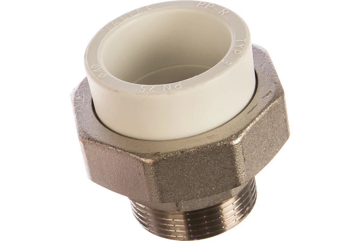 Valtec VTp.761.0.04007 разъемный соединитель PPR с переходом на наружную резьбу 40х1-1/4