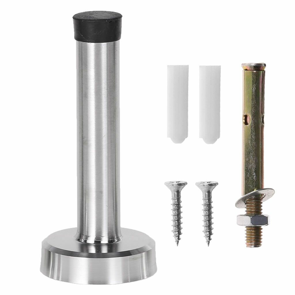 Дверной стопор, бампер, настенный протектор, звукопоглощающий, из нержавеющей стали