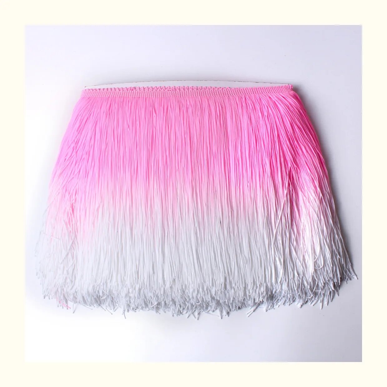 Красная полиэстерная бахрома для шитья 10 м Розовый, 10 meters, 2