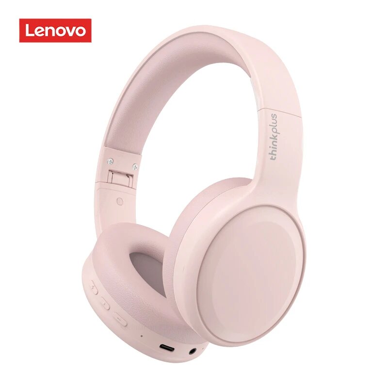 Lenovo Thinkplus TH30 Pink, беспроводные наушники Bluetooth 5.1