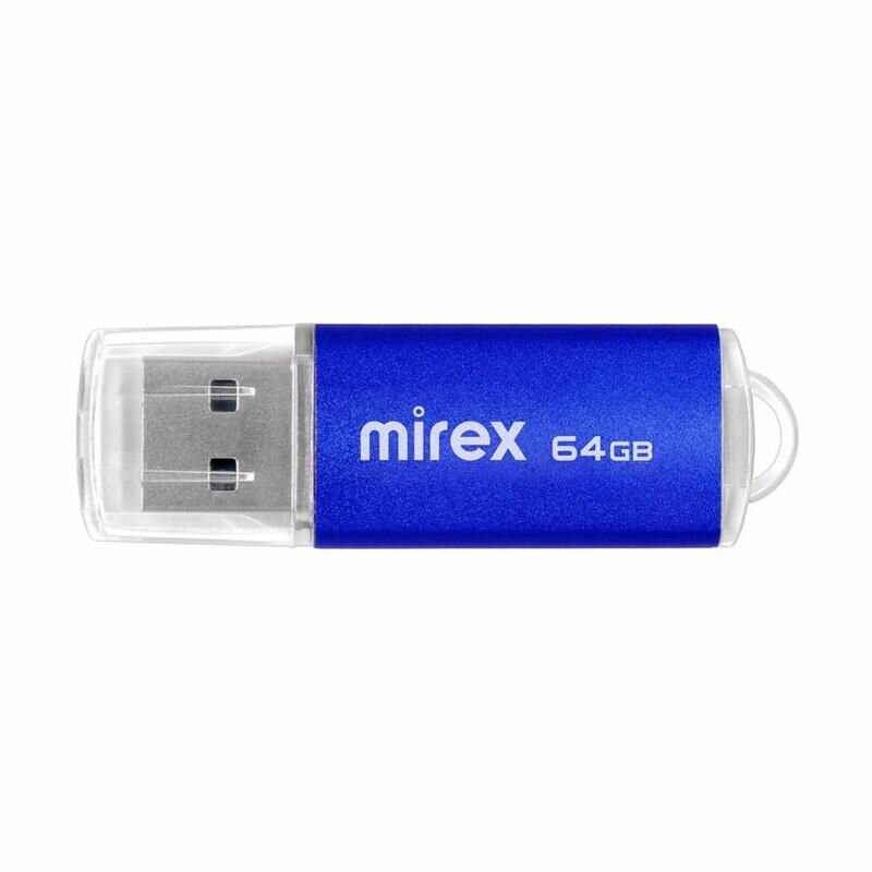 Флешка USB 2.0 64 ГБ Mirex Unit (13600-FMUAQU64)