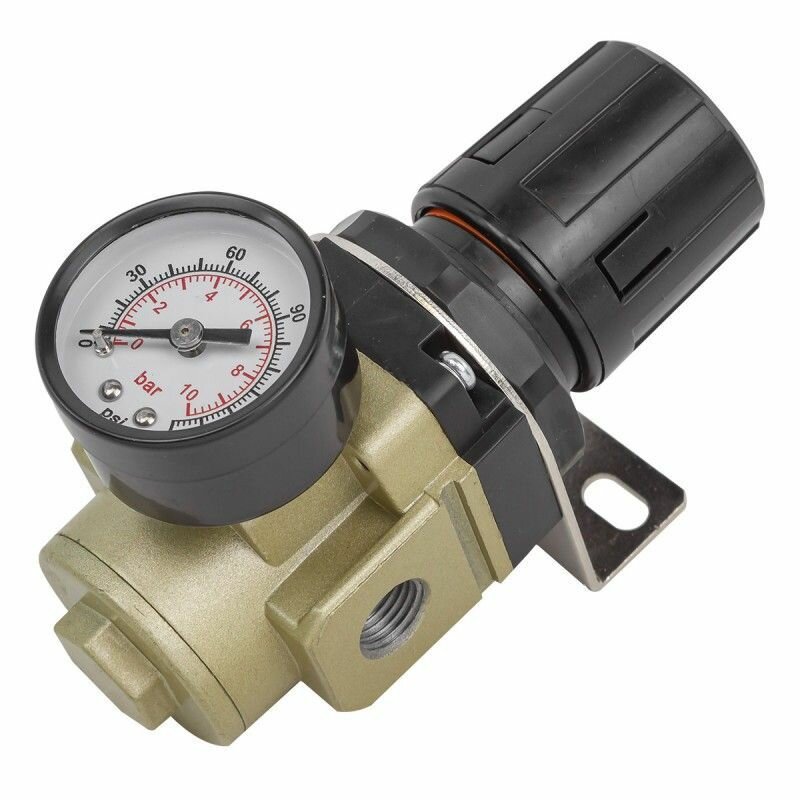 Регулятор давления воздуха 'Profi'1/4'(0-10bar, раб. температура 5-60) ROCKFORCE