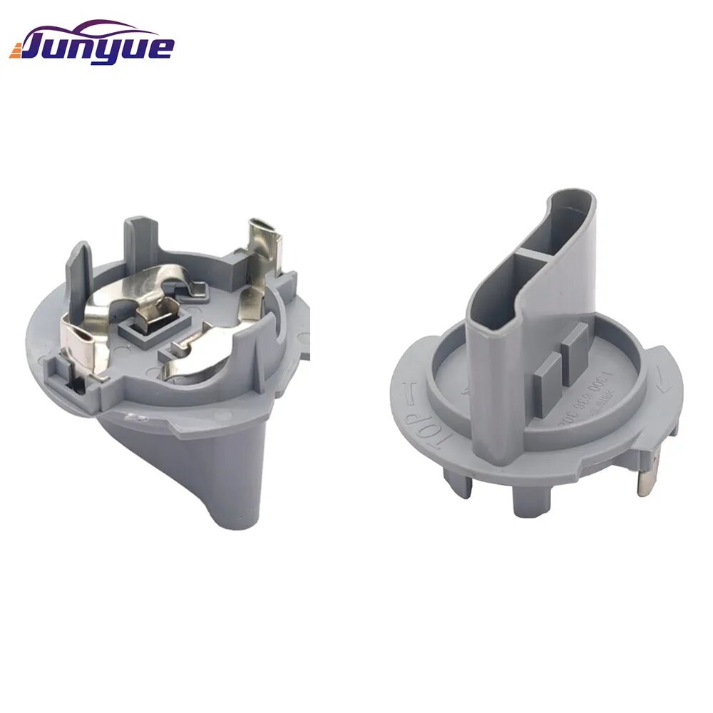 JunYue 2PC X H7 Кронштейн галогенной фары для VW Golf OLD Jetta Sagitar H7 Держатель адаптера светодиодной лампы для VW