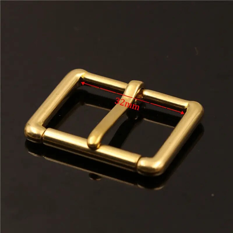 Металлические роликовые пряжки из латуни 4 размеров inner width 32mm