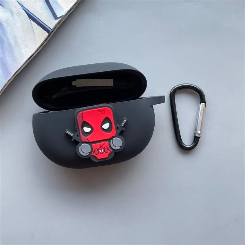 Чехол для наушников Beats Studio Buds, Marvel, силиконовый Model 6