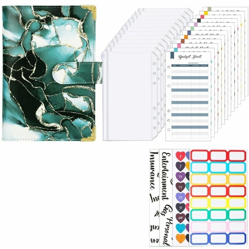 Набор для бюджета с блокнотом и карманами