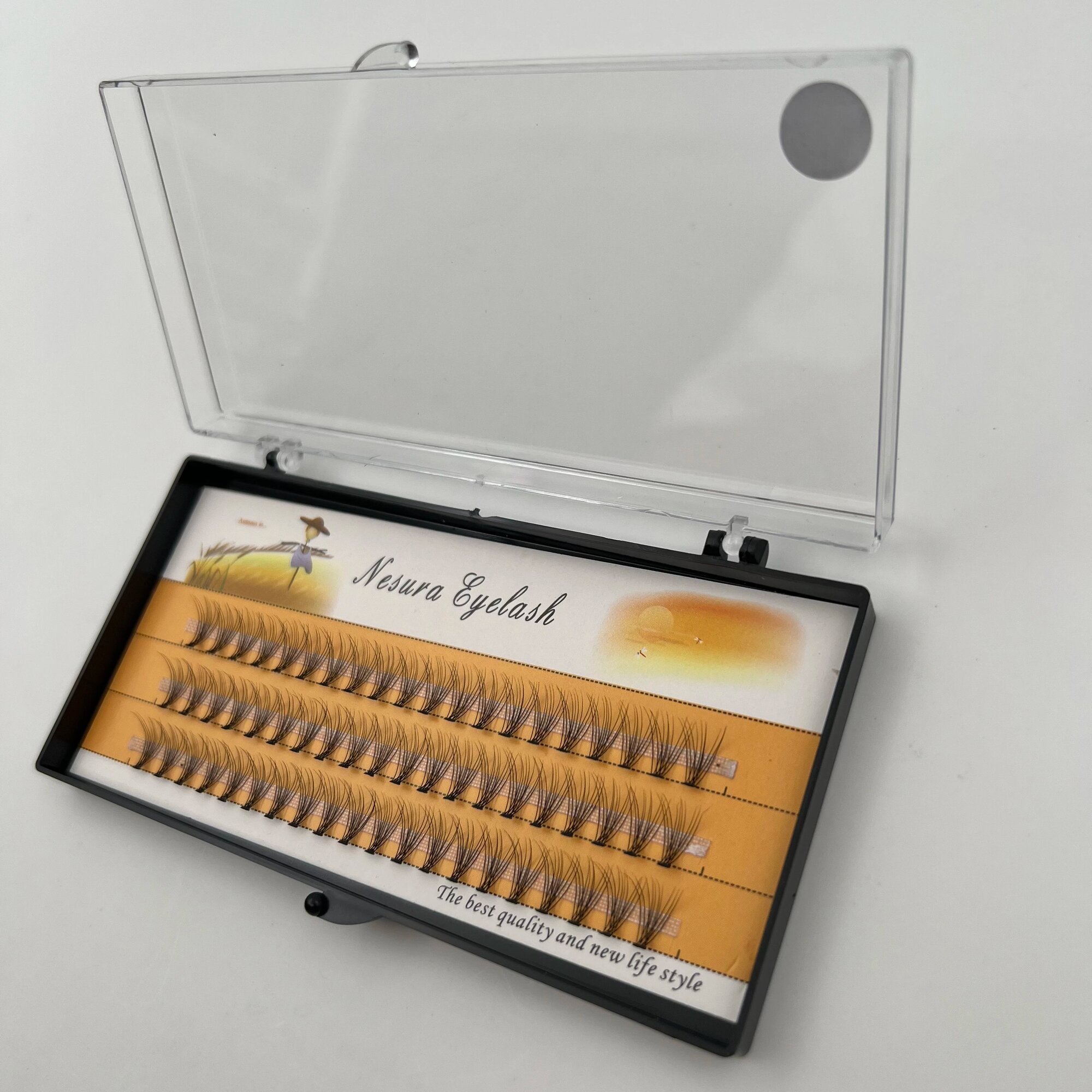 Накладные ресницы Neura Eyelash 15 мм, 0.10 мм, Packing B