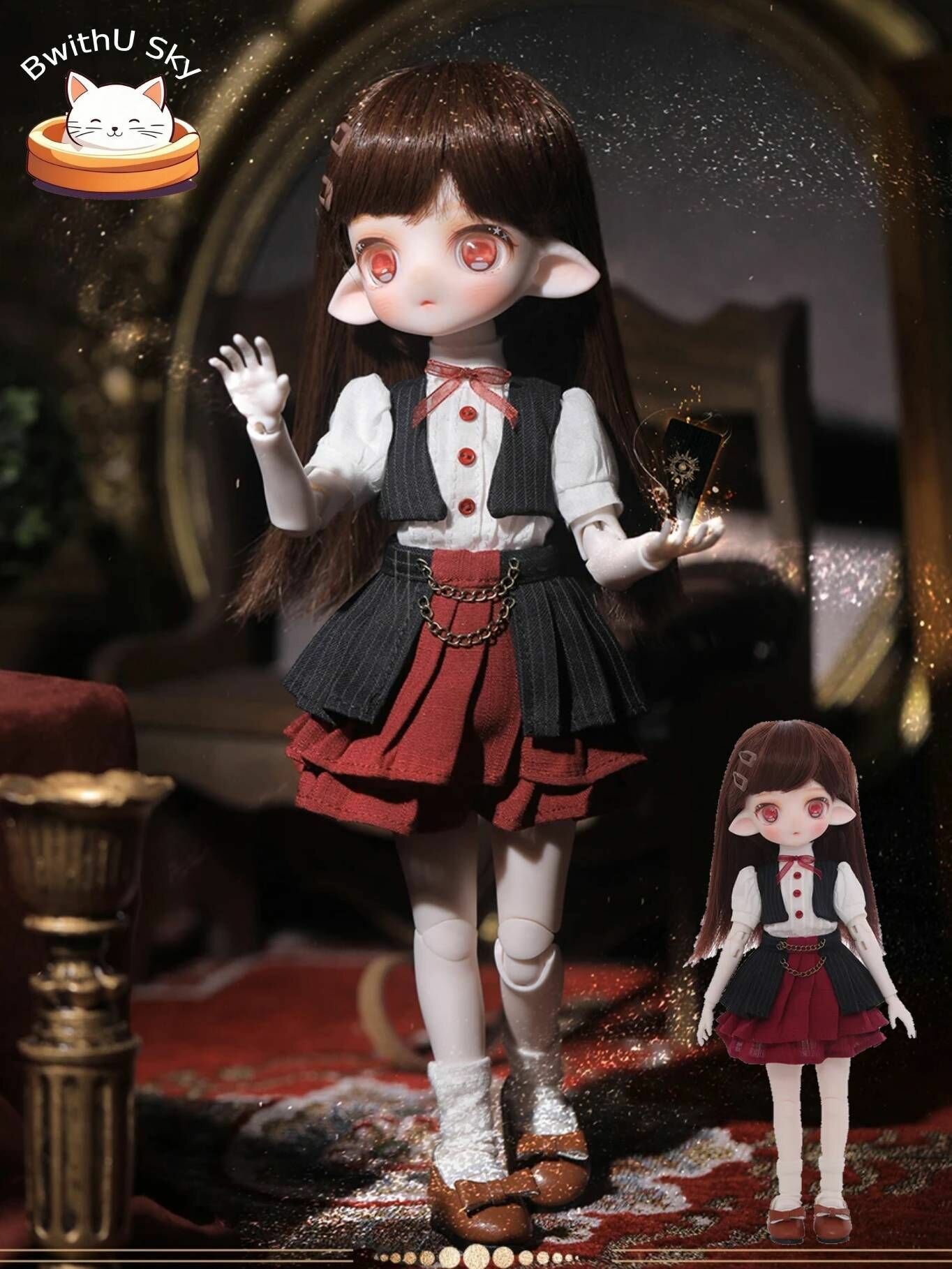 BwithU Rui BJD 1/6 Серия милых насекомых Fantasy Forest, специальный дизайн, Шарнирная кукла из смолы с шариками