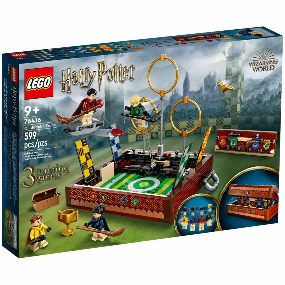 Пластиковый конструктор LEGO Harry Potter Сундук для Квиддича 76416