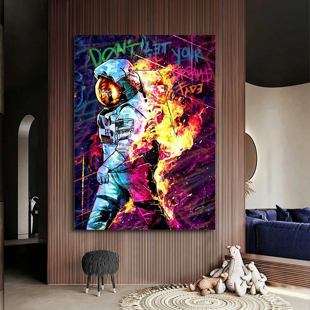 Картина интерьерная / POP ART, постер на стену / в офис, 50х70 см.