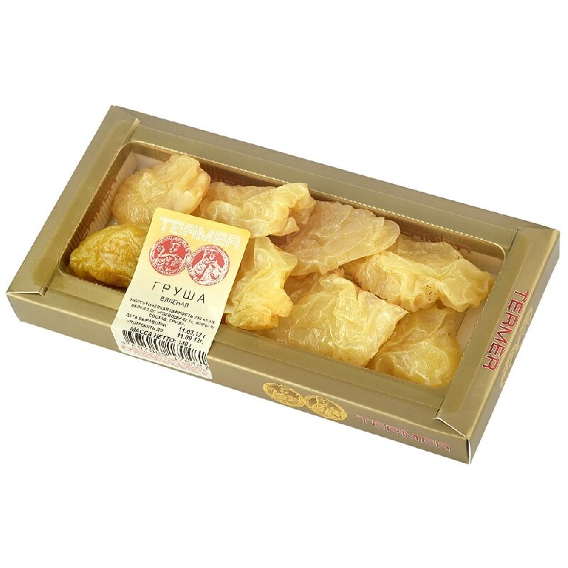 Груша TERMER вяленая /картон/ 140г