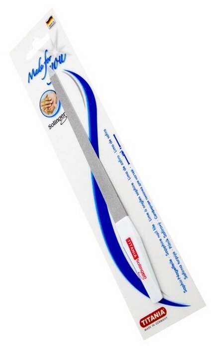 Маникюрная пилка Titania, гибкая, 1040/5, белый