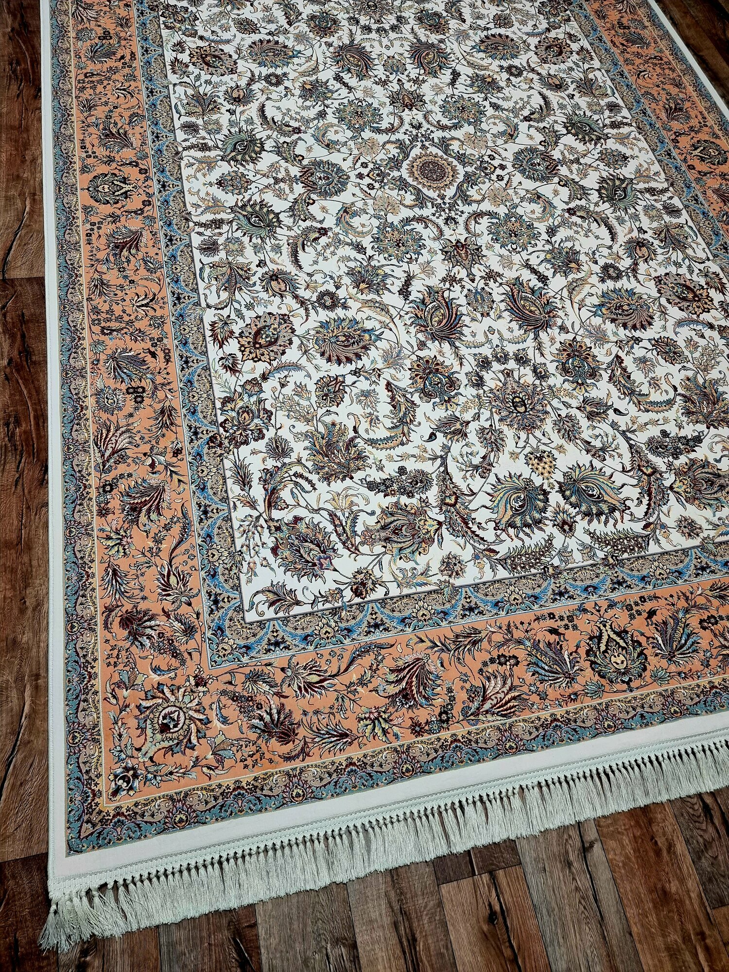 Персидский ковер "Farrahi Carpet", 2x3 м, высота ворса 5 мм, классический дизайн