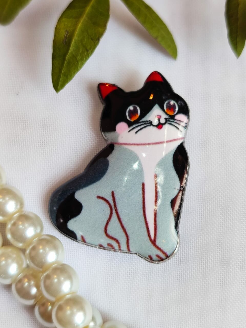 Брошь, эмаль