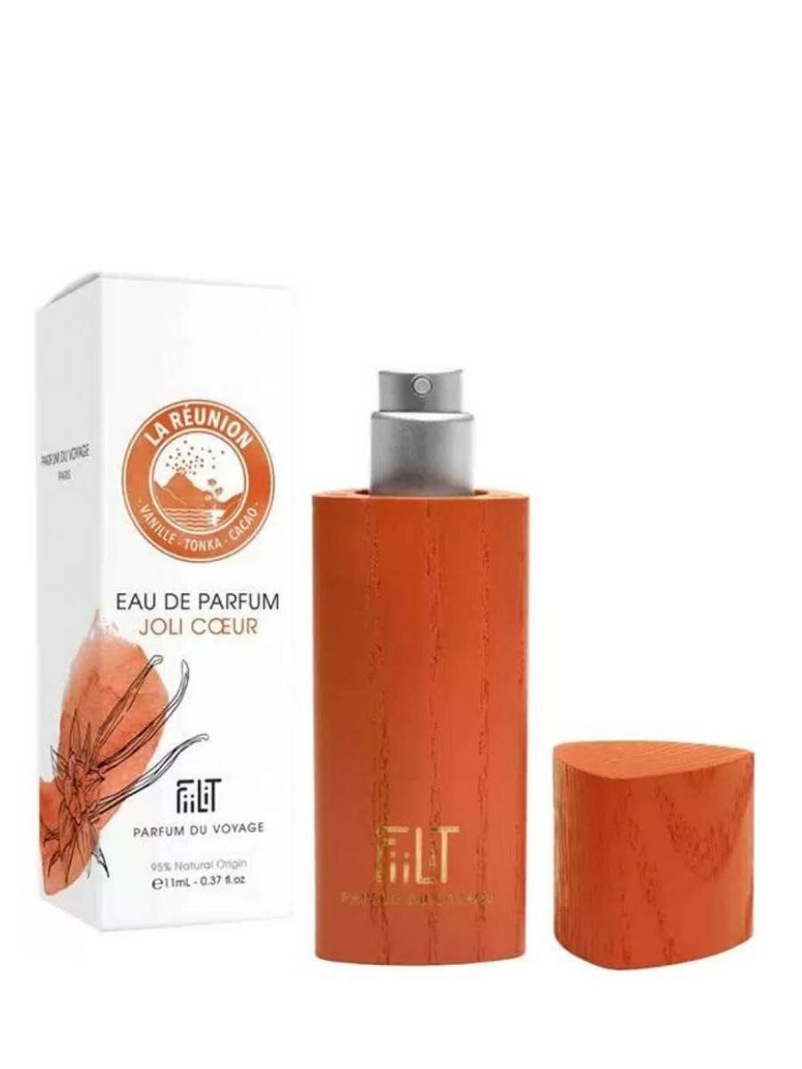 Парфюмированная вода Унисекс Fiilit Parfum Du Voyage La Reunion Joli Coeur 11мл