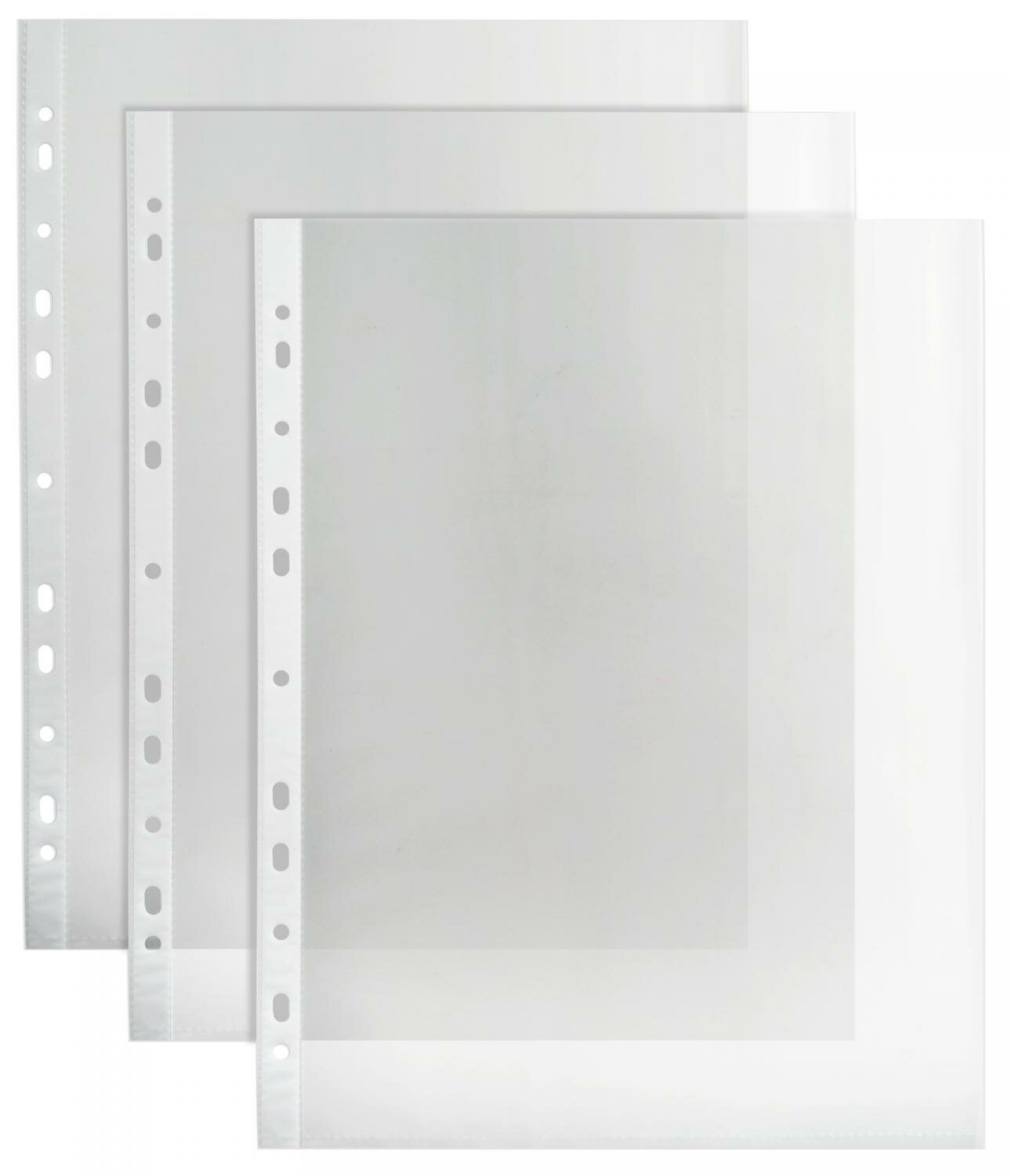 Папка-вкладыш Silwerhof Eco тисненые A4+ 40мкм (упак:100шт)