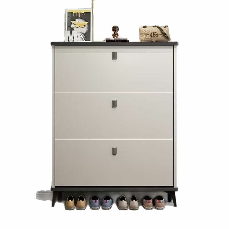 Обувница "Многофункциональный обувной шкаф", МДФ, настенная, 90x118x17 см