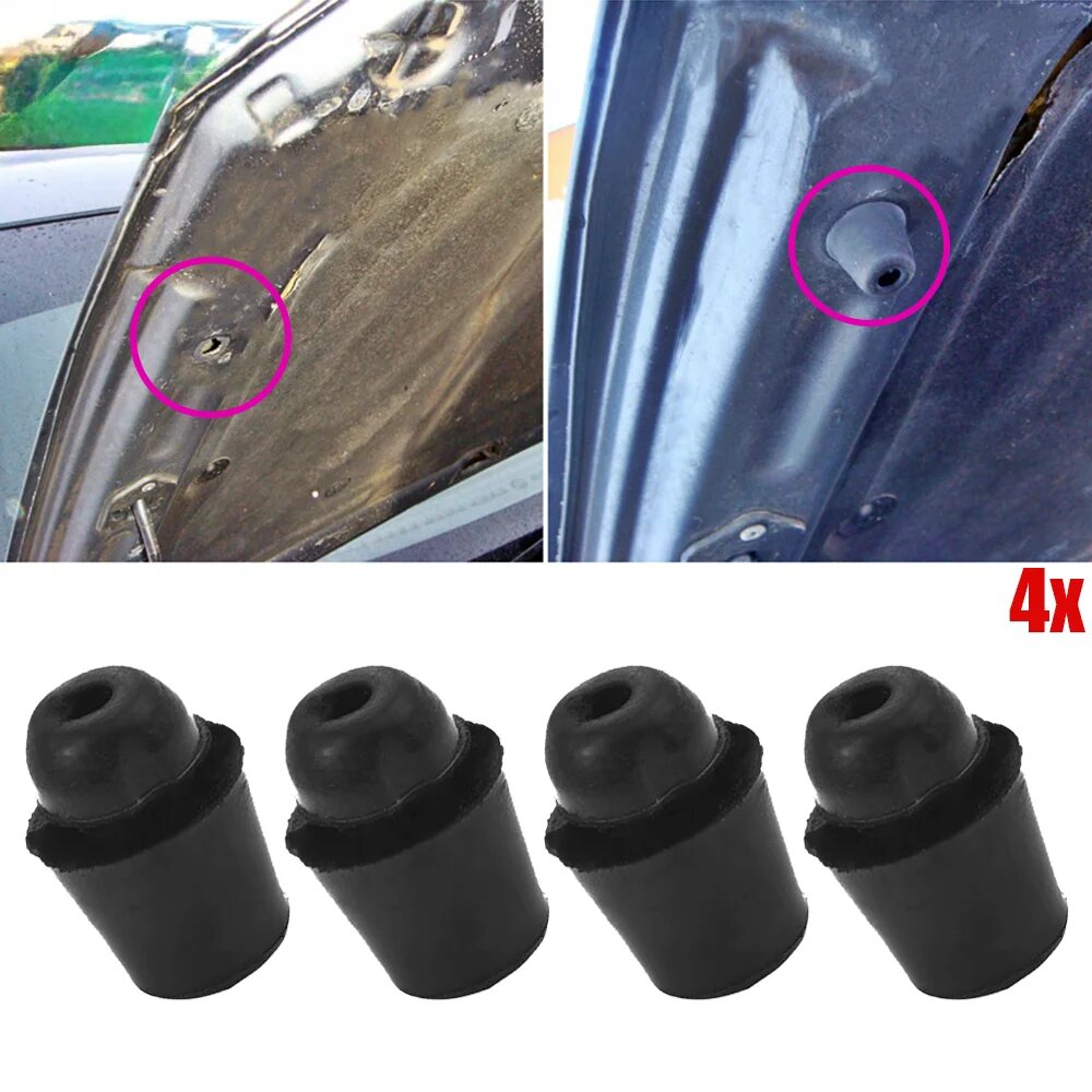 4 шт. новые для Hyundai Accent LC MC 1999 2000 2001 2002 2003 2004-2010 Verna 8219128010 Буферная накладка дверного бампера, противоударная остановка