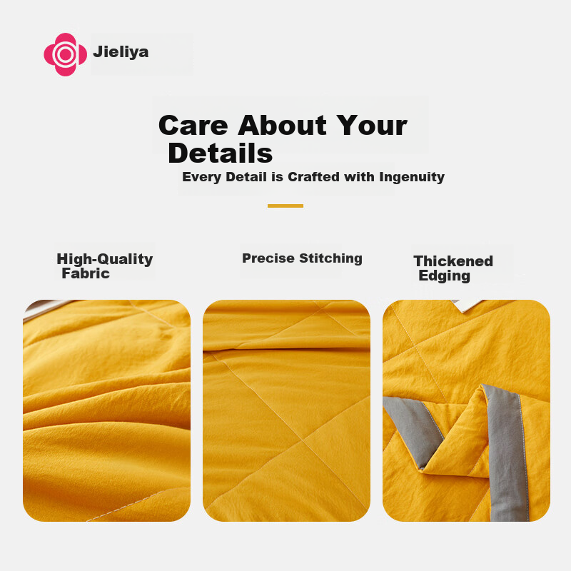 Grace (Grace) A-Class Fabric Fiber Quilt Air Conditioning Summer Cool Quilt 200*230cm Yellow