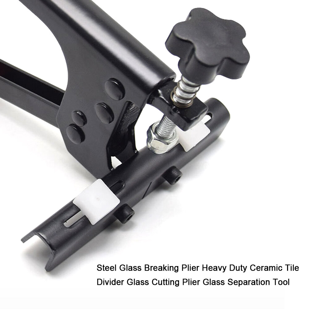 Мощные плоскогубцы для разбивания стекла, разделитель плитки, инструмент для резки стекла, стальной разделитель стекла, прочные плоскогубцы для стекла