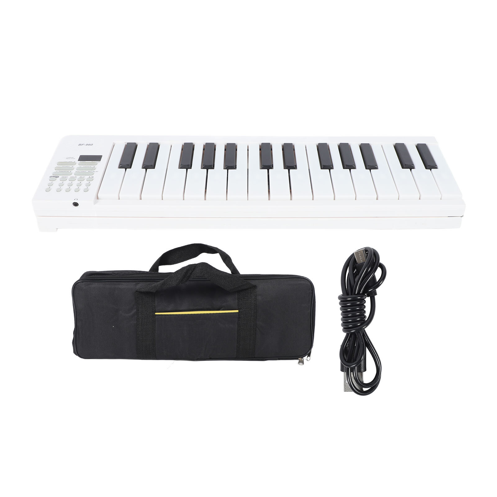 61 Key Foldable Piano Portable Keyboard Folding Electronic Instrument Toy with Recording Playback