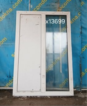 Пластиковое окно Б/У 1370(в)х930(ш)