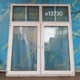 Пластиковое окно Б/У 1750(в) 1270 об х 1520(ш)