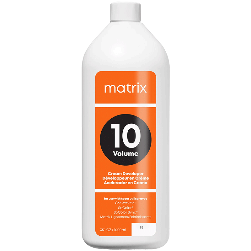 Крем-оксидант Matrix 10 vol - 3% для красителей So Color, Super sync, Tonal Control, 1000 мл