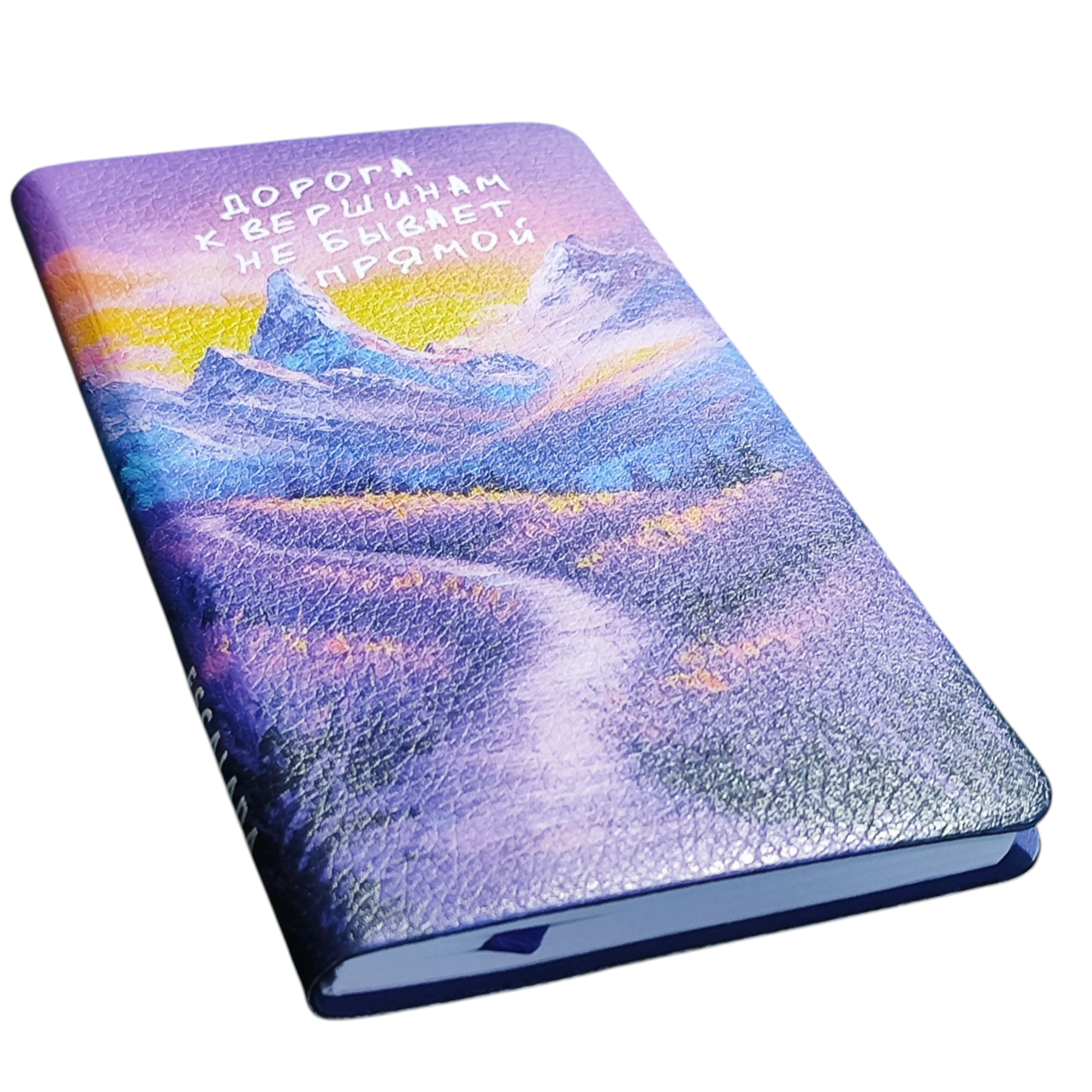 Записная книжка Escalada, искусственный кожаный переплет, мягкая обложка, 77x149мм