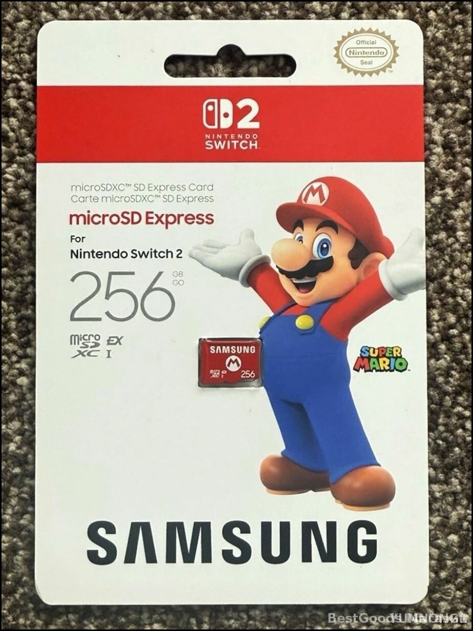 Инновационная карта памяти Samsung microSD Express 256GB, эксклюзив для Nintendo Switch 2