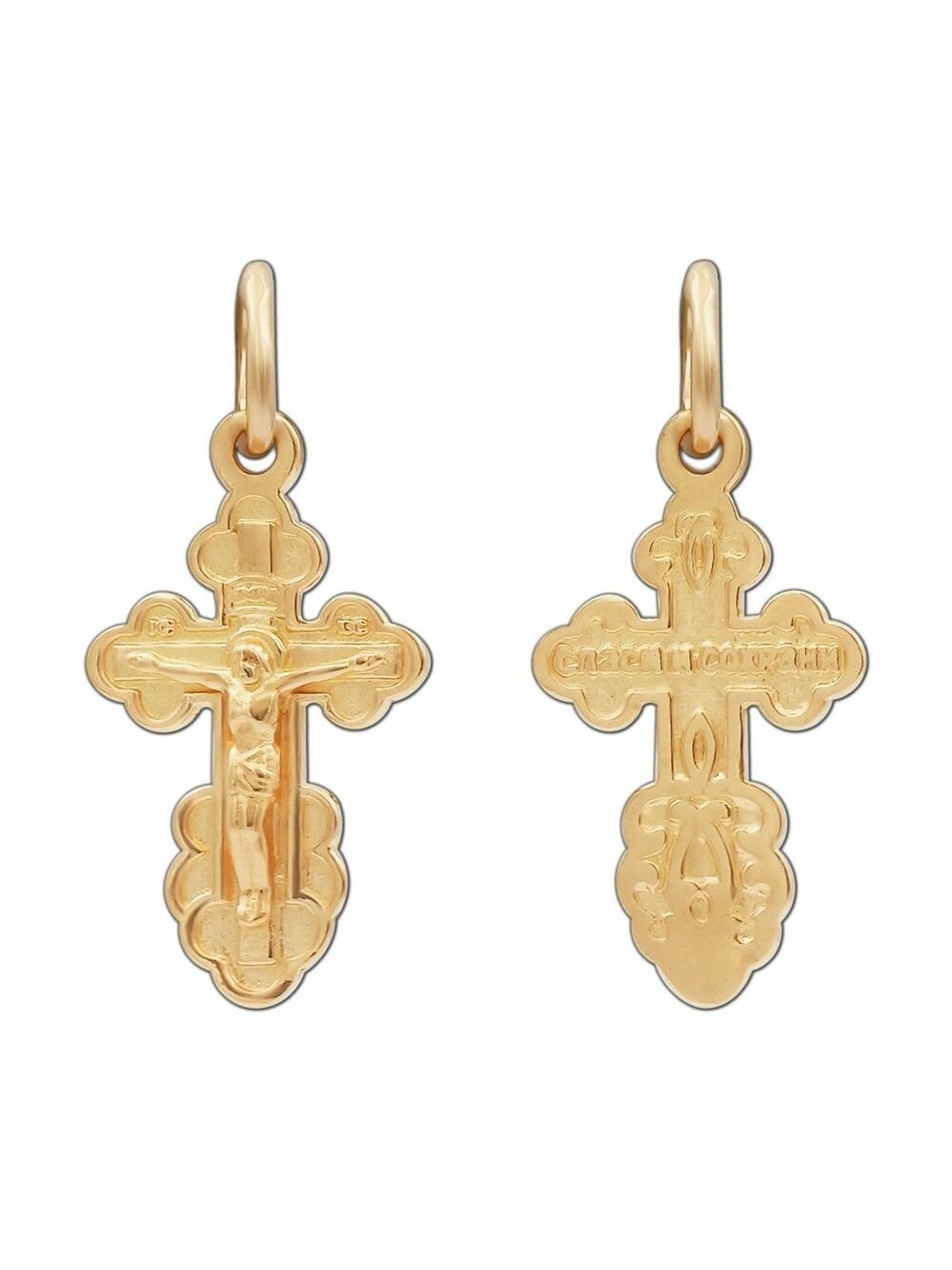 Крестик, серебро, 925 проба