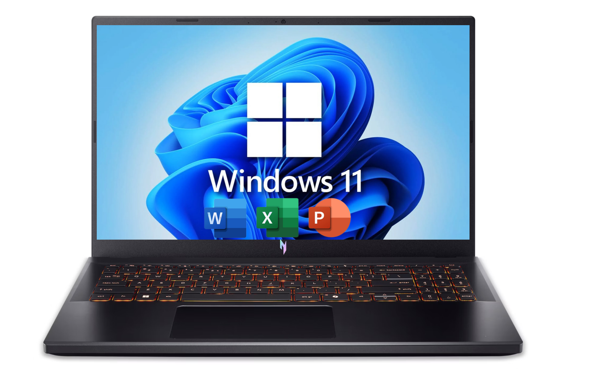 15.6" Игровой ноутбук Acer Nitro V 15 , 165Hz, AMD Ryzen 5 7535Hs (4.5 ГГц), RAM 16 ГБ , SSD 512 ГБ, NVIDIA GeForce RTX 3050 (6 ГБ GDDR6 ), Windows 11 Pro + Office 2021 Pro Plus, Русская раскладка