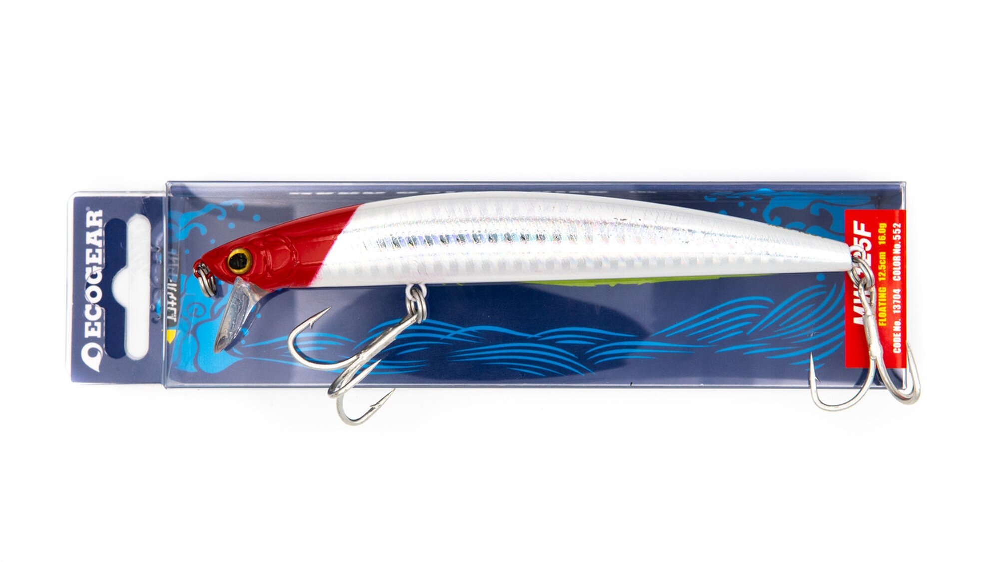 Воблер-минноу для рыбалки ECOGEAR MW 125F, вес 16 гр, цвет 552