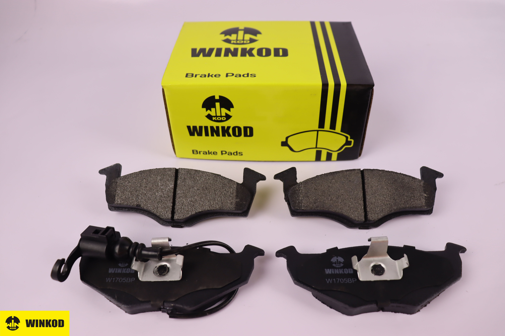 WINKOD W1705BP колодки дисковые передние