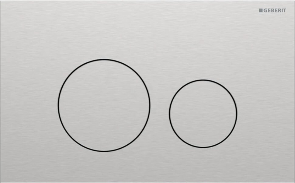 Кнопка смыва Geberit Sigma 40 115.628. FW.1 для инсталляции, нержавеющая сталь