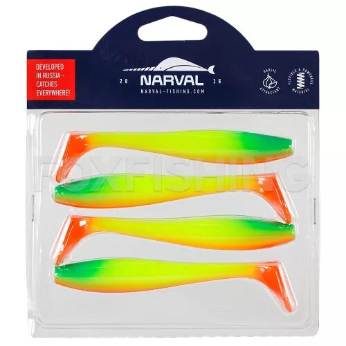 Силиконовая приманка Narval Choppy Tail 12cm #026 4шт.