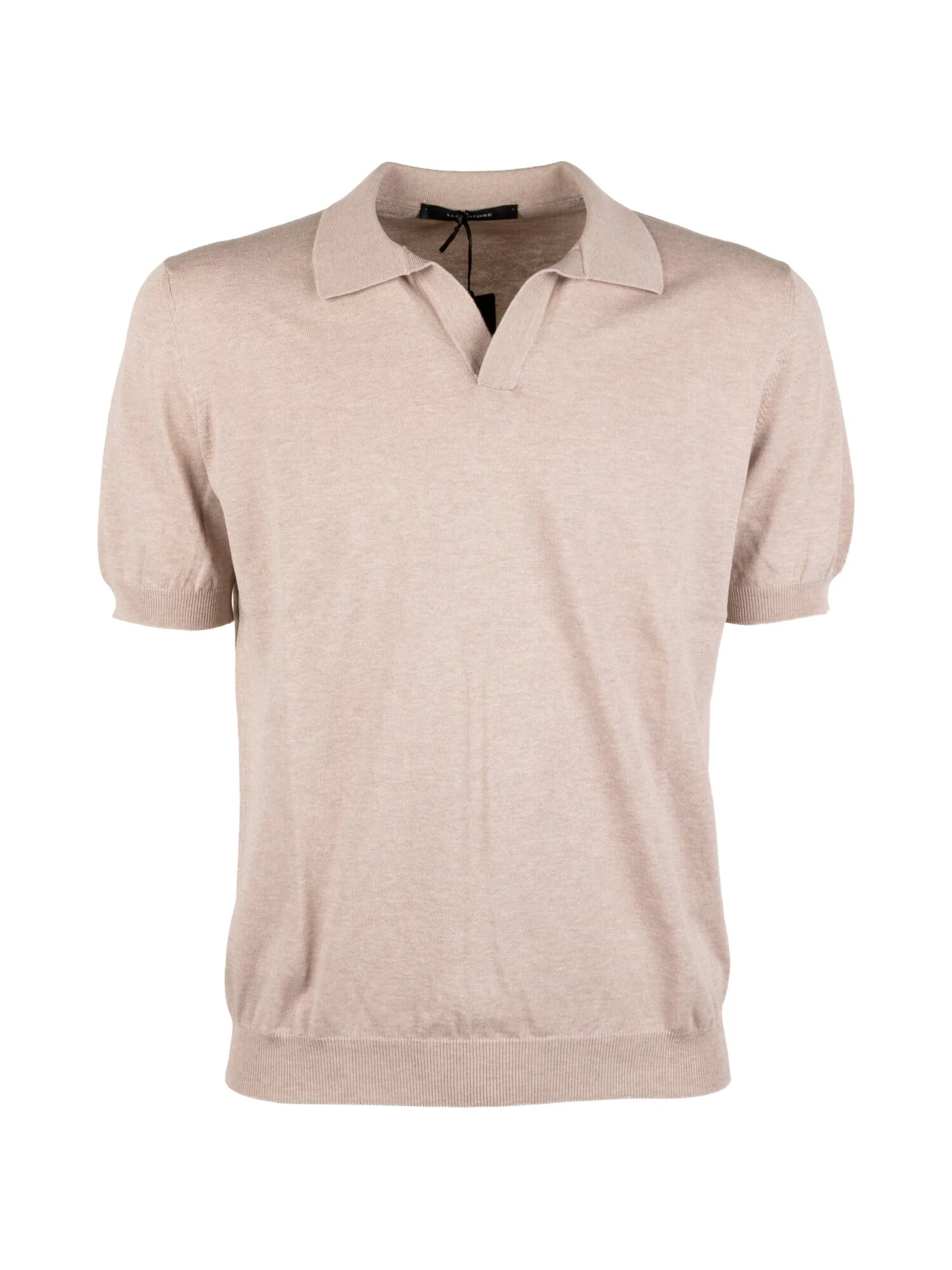 Рубашка Short-sleeve knitted polo shirt